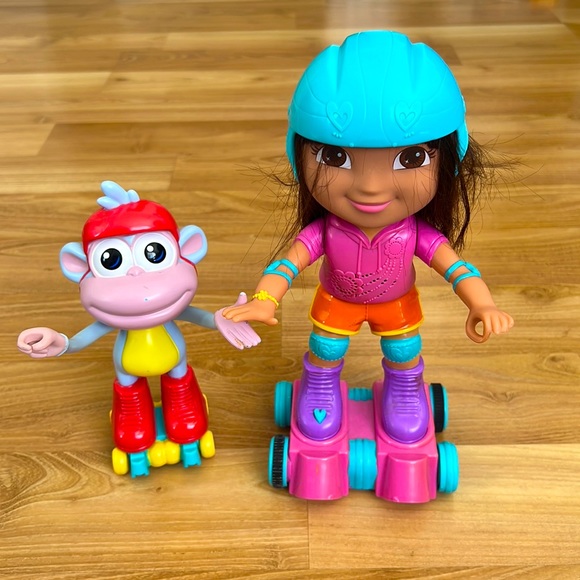 Dora The Explorer | Toys | Vintage Skate Spin Dora The Explorer Boots ...